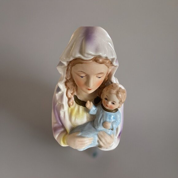 Napco | Accents | Vintage Napco Napcoware R 775 Porcelain Virgin Mary ...